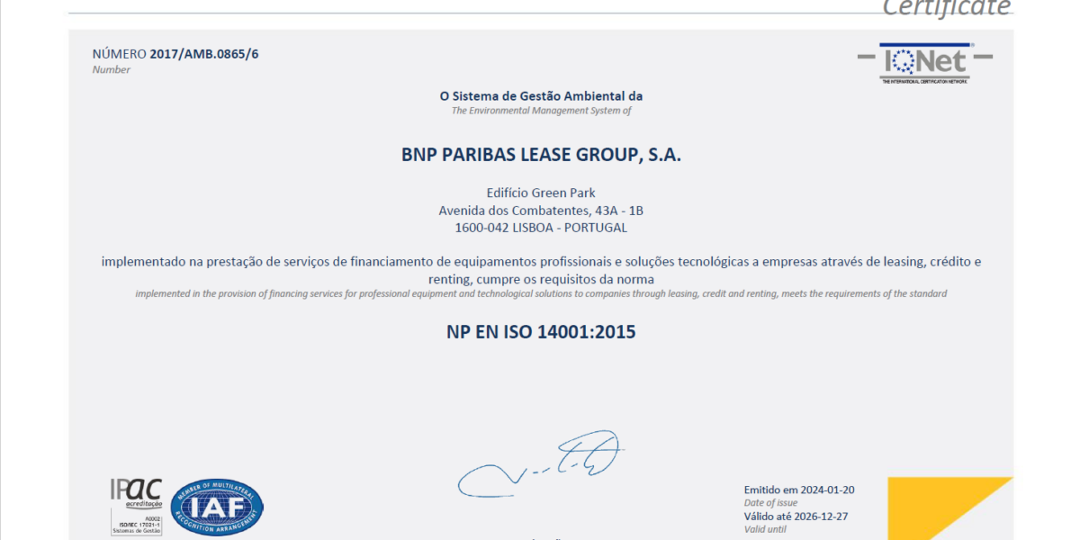 Home | BNP Paribas Leasing Solutions Portugal